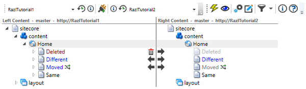 Razl - Comparing Databases - Hedgehog Development Documentation
